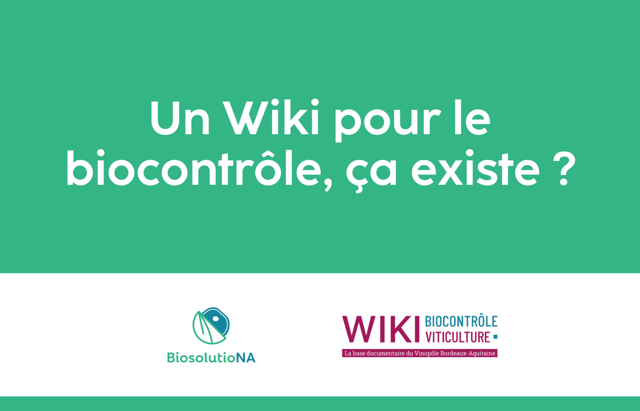 BiosolutioNA : le programme régional du biocontrôle et des biosolutions